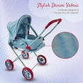 The New York Doll Collection Kids Toy 3-in-1 Baby Toddler Carriage Play ...
