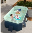 Foldable Swimming Pool,Outdoor Non-Inflatable Adults and Kids Swimming ...