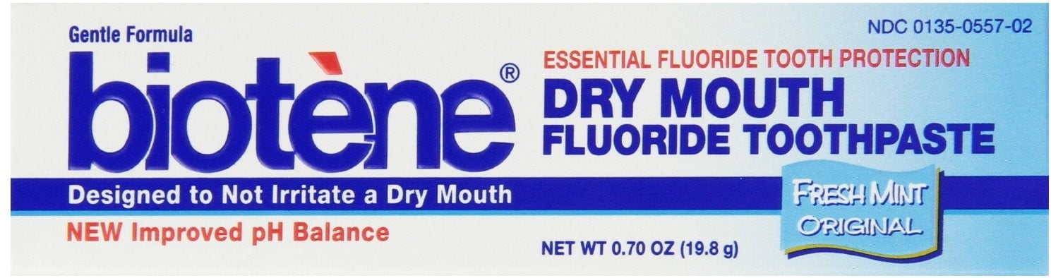 Biotène® Gentle Formula Fresh Mint Original Fluoride Toothpaste 0.70 oz ...