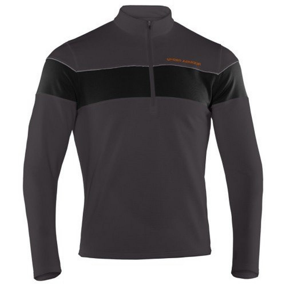 Under Armour Men's Focus 4.0 Mid Zip Jacket Tops, Charcoal, Medium ...