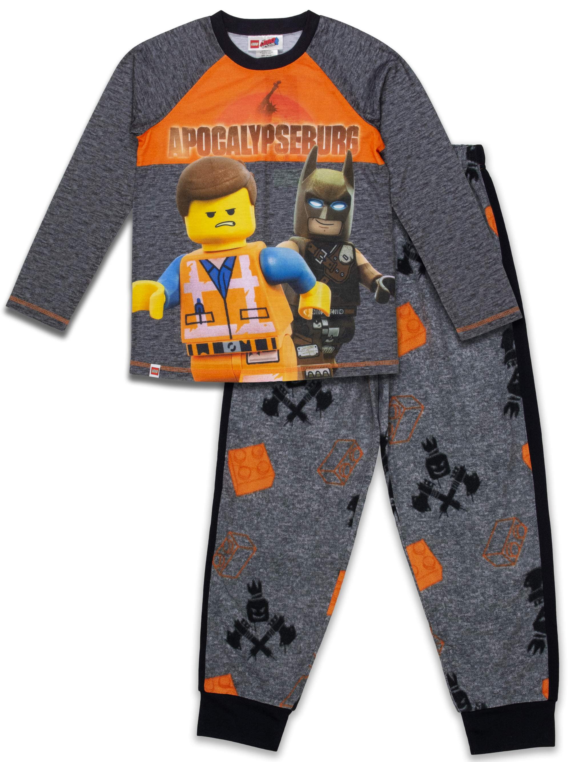Lego Movie 2 Pajama Set(Little Boys & Big Boys) - Walmart.com