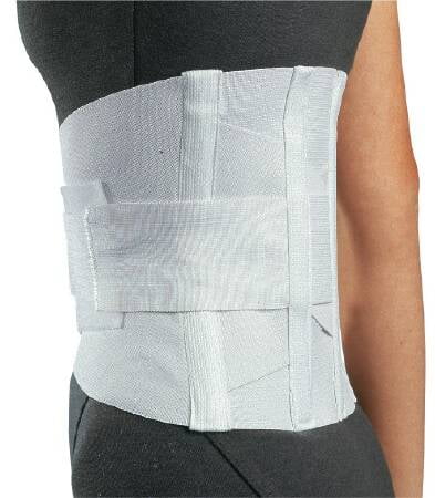 DJO 89873000 White Procare Lumbar Support Compression Straps 36 to 42 ...