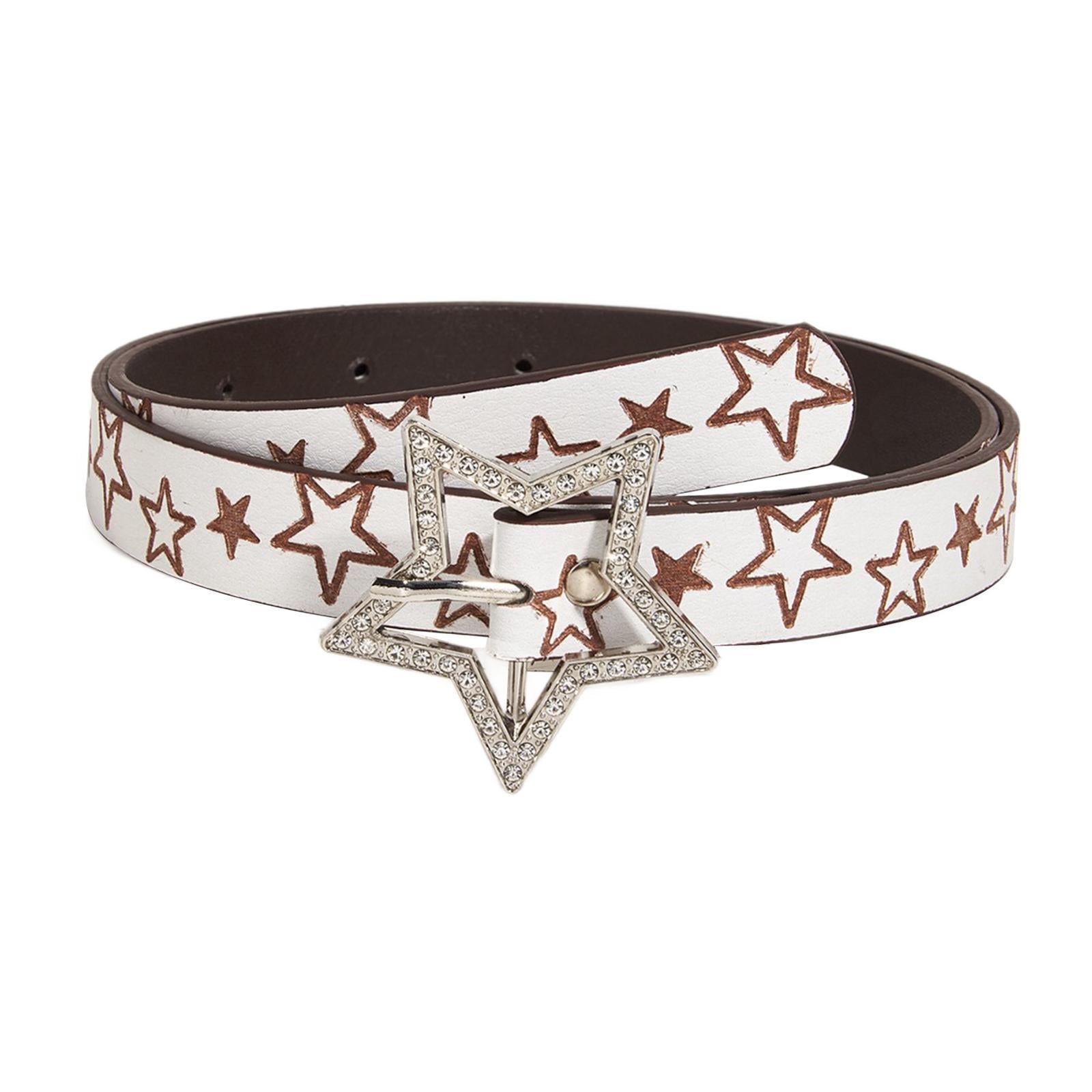 Click here for Xuanheng Women Belt Creative Star Shape Buckle Dre... prices