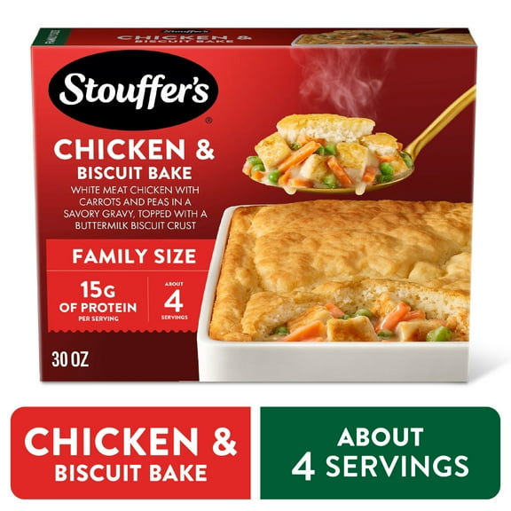 Centerville Frozen Chicken Pot Pie 36 oz Carton, Ready to Bake ...