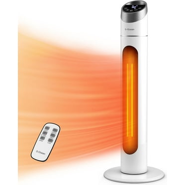 "Lasko 42"" 1500W Hybrid Tower Fan & Space Heater, Oscillating, Remote ...