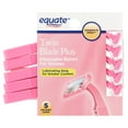 Equate Twin Blade Plus Disposable Razors for Women, 5 Count - Walmart.com