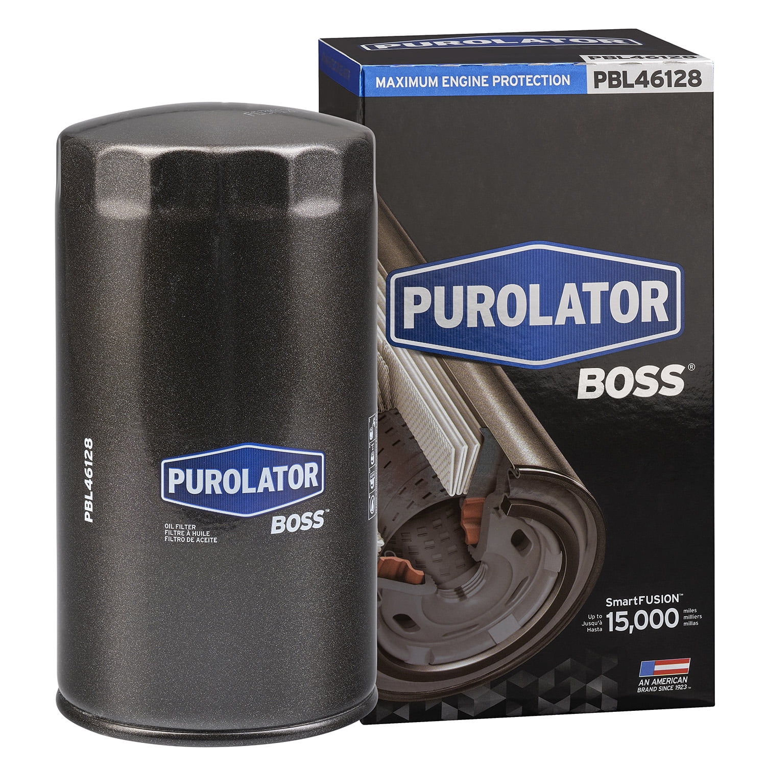 Purolator PBL46128 Purolator BOSS Maximum Engine Protection Oil Filter ...