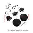 AntiVibration Wheel Bearing Caps Protections Covers Guards Aluminum ...