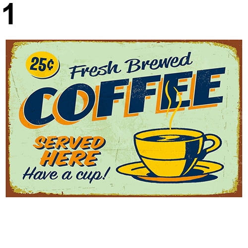 Vintage Coffee Signs