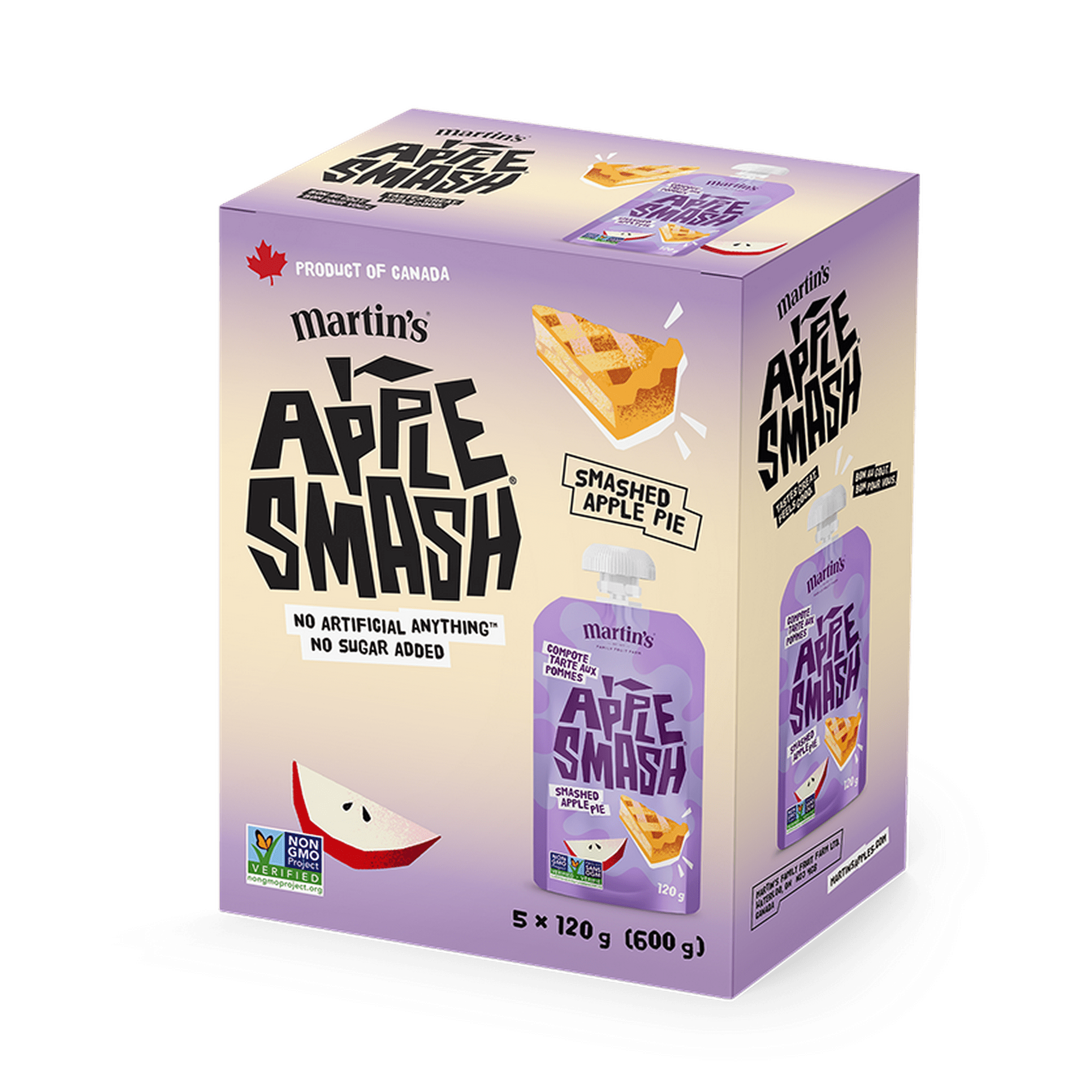 Click here for Apple Smash Apple Pie 5pk 120g prices