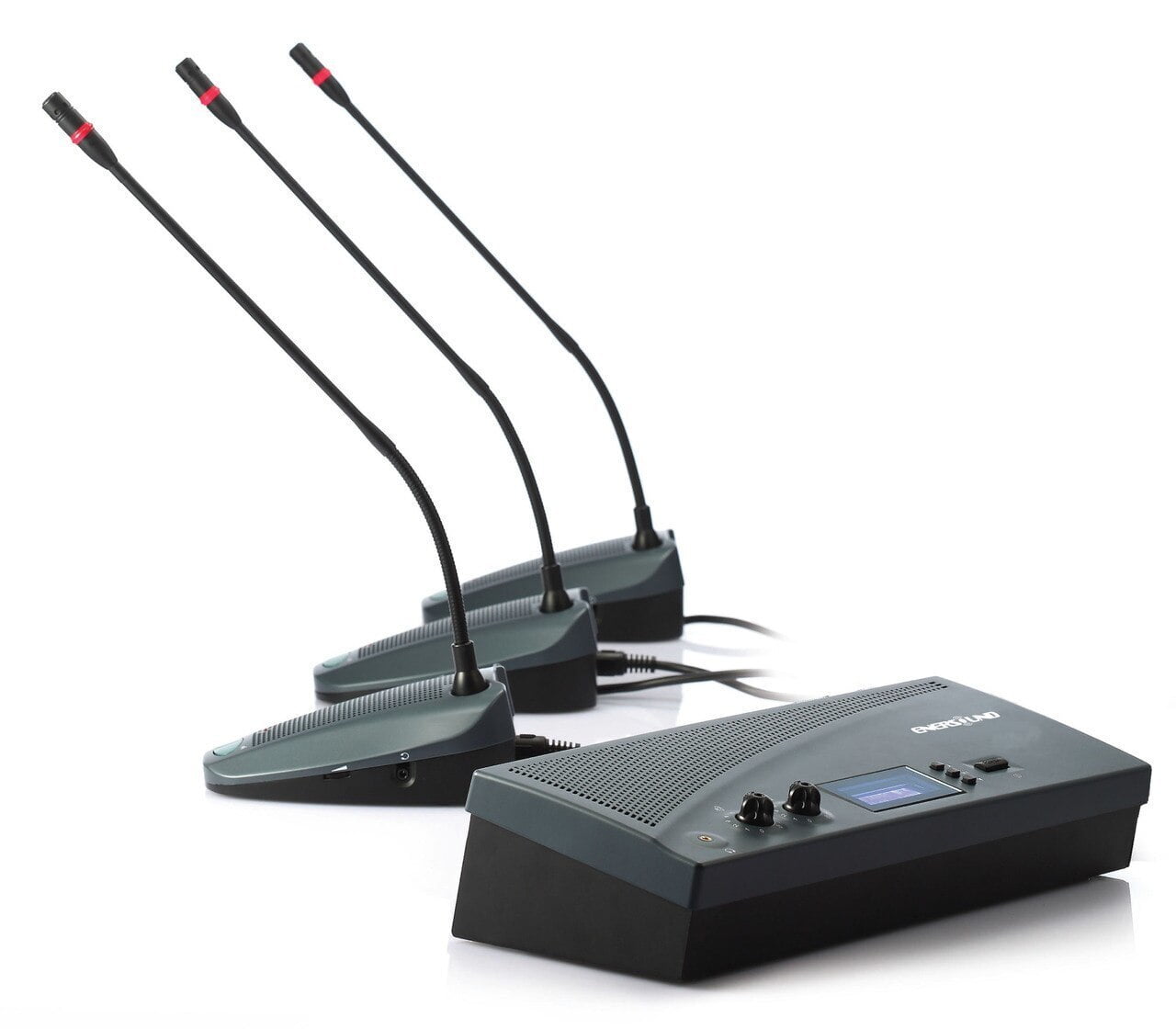 6-Person Teleconference Microphone System Enersound CS-300-6USB ...