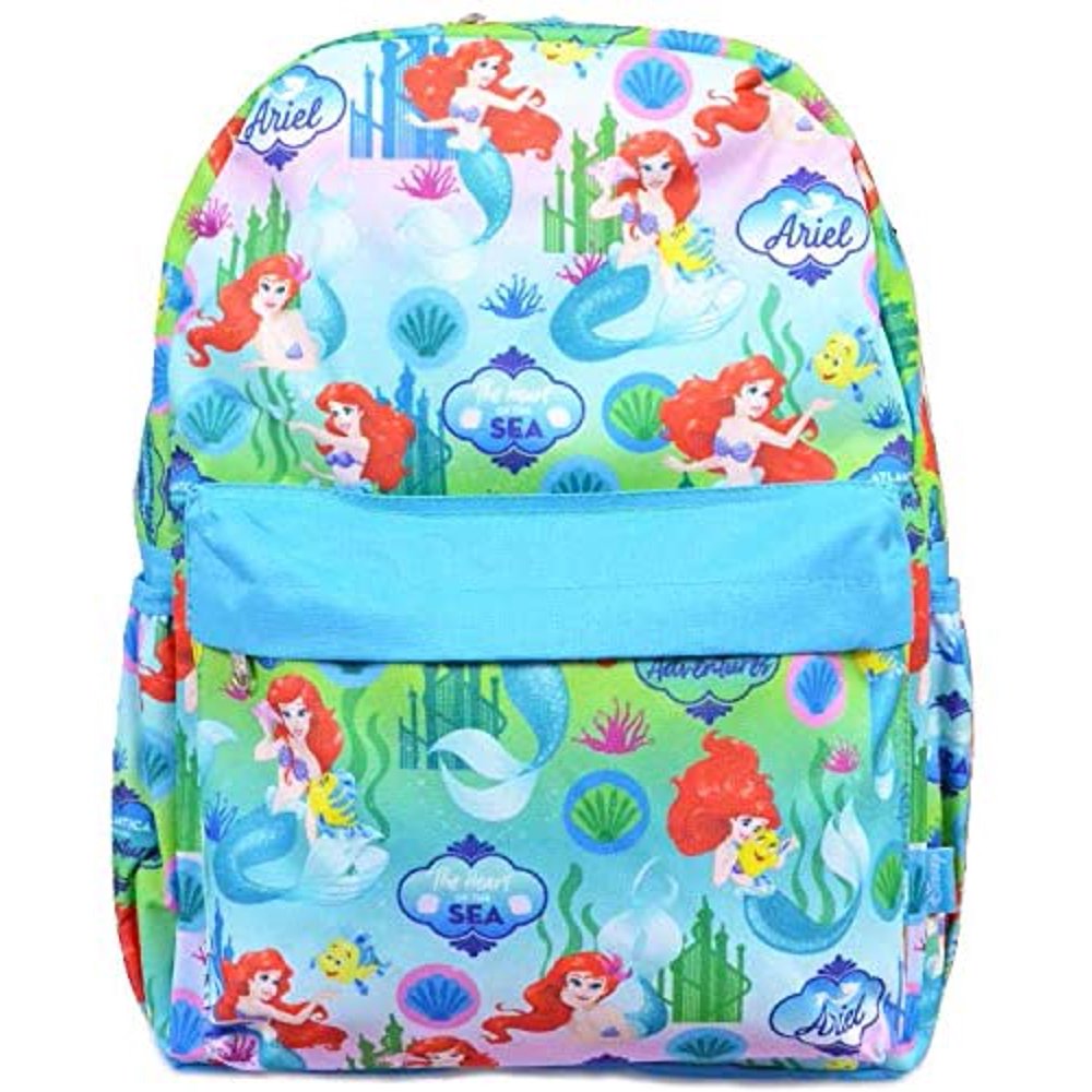 Disney - Backpack - Disney - Little Mermaid Ocear 16" All-Over Print ...