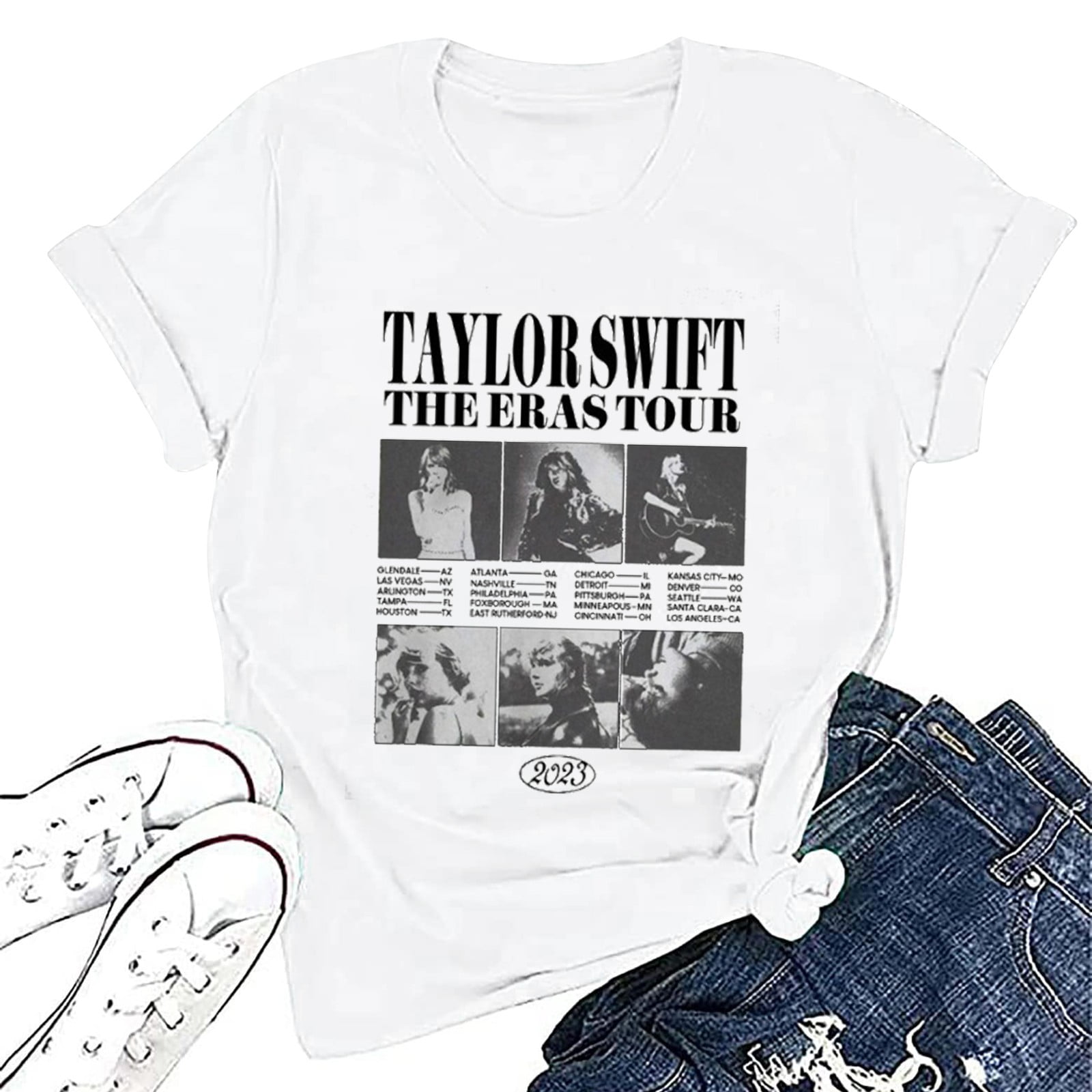 Click here for Taylor Swift Costume Womens Fashion Casual Round N... prices