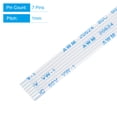 Uxcell FFC Ribbon Flat Flexible Cable, 7 Pin 1mm Pitch 200mm Long (B ...