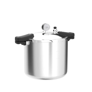 Mirro 6-Quart Pressure Cooker Silver/Black - Walmart.com