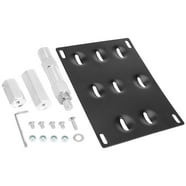 Motor Genic Front Bumper Tow Hook License Plate Mounting Holder Bracket ...