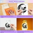 1 Set 24Pcs 24 Styles PVC Self Adhesive Stickers Waterproof Embossed ...