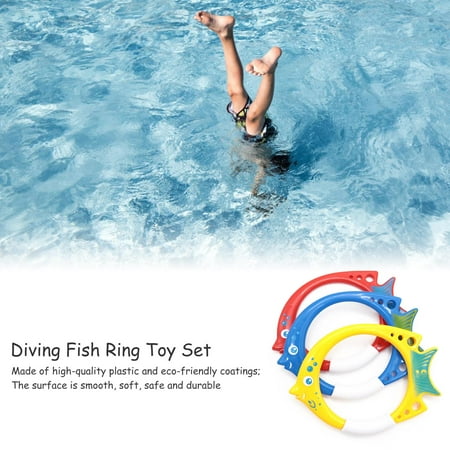 Dive Ring Swimming Underwater Swimming Pool Toy Rings Diving Dive Ring ...