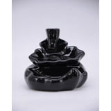 Mainstays Black Large Incense Backflow Cone Holder, Waterfall Smoke ...