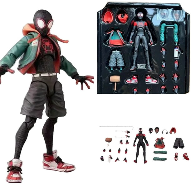 EDTara Cartoon Spider Man Action Figure Anime Joint Movable Miles ...