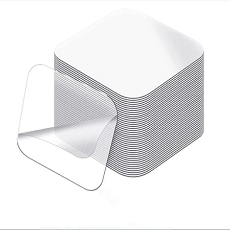 JOYWEI Double Sided Mounting Tape Sticker, Tape-Pack of 20 pcs,Squares ...