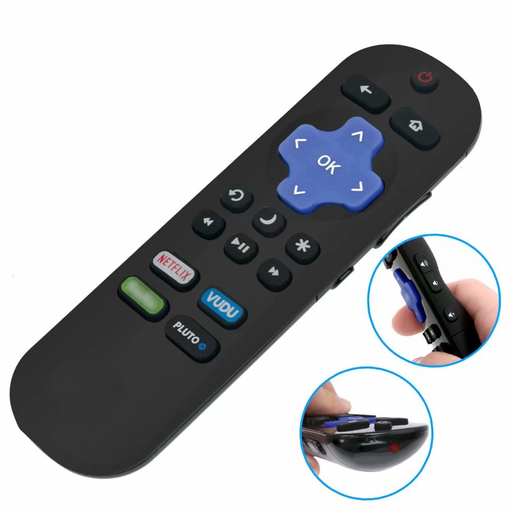 New 101018E0016 Remote Control For PHILIPS Roku TV 50PFL4664 50PFL4763 new-101018e0016-remote-control-for-philips-roku-tv-50pfl4664-50pfl4763