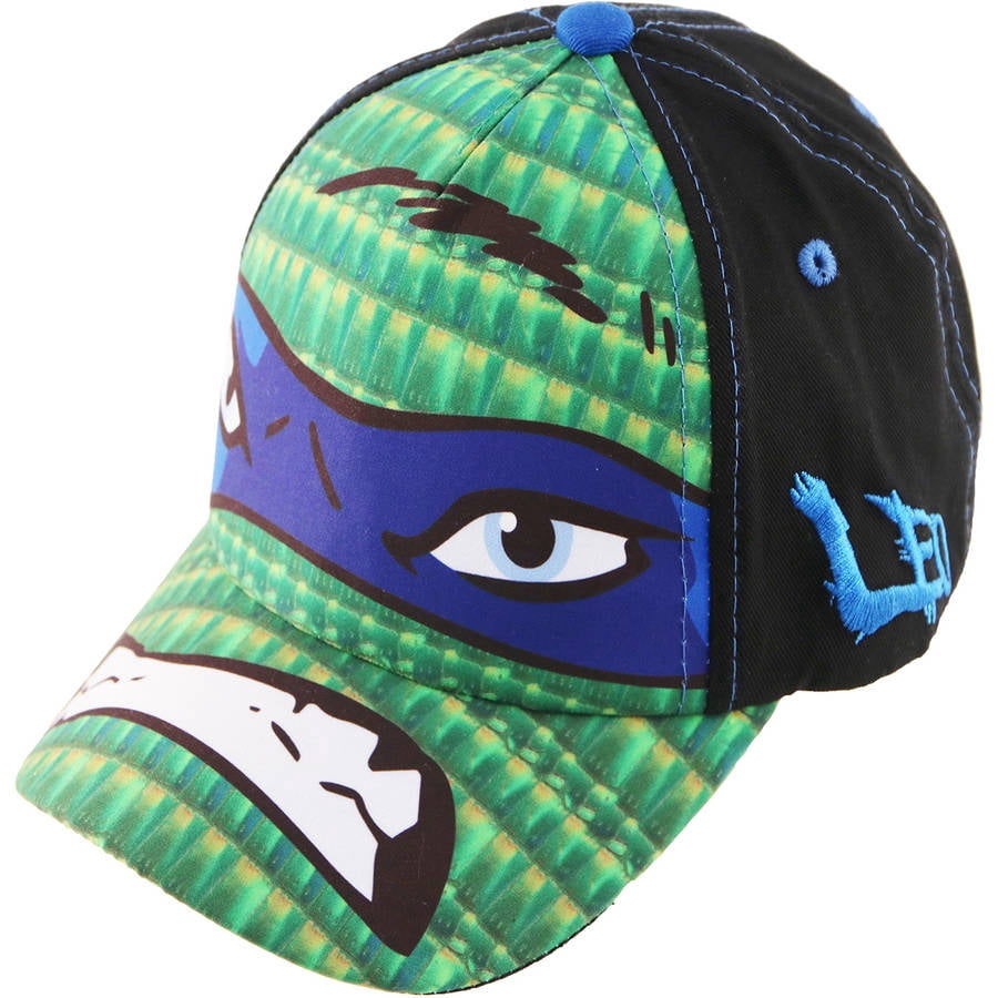 Nickelodeon Little Boys TMNT Leonardo Cotton Baseball Cap, Age 4-7 ...