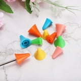 Uxcell 4mm Knitting Needle Point Protectors, 24 Pack Needle Tip ...