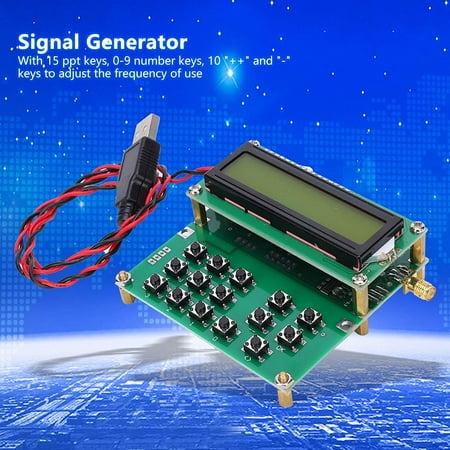 Signal Generator,35MHz-4000MHz VFO Variable Frequency Oscillator LCD ...