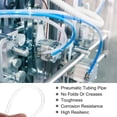 MKEUDQ-Pneumatic Tubing Pipe,6mm x 4mm Clear PU Polyurethane Tube,6.6FT ...