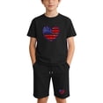 Boys & Girls 3-15Y Stylish Matching Set Loose 2026 Summer Independence ...