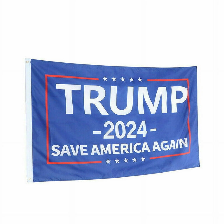 Keep On Trumpin Flag "Keep On Trumpin' Blue" President Trump 2024 ...