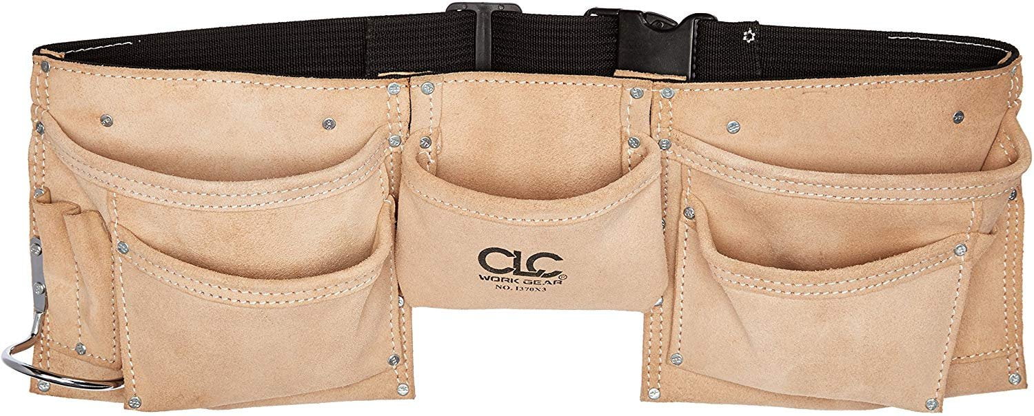 CLC Custom Leathercraft I370X3 Heavy Duty Suede Construction Work Apron ...