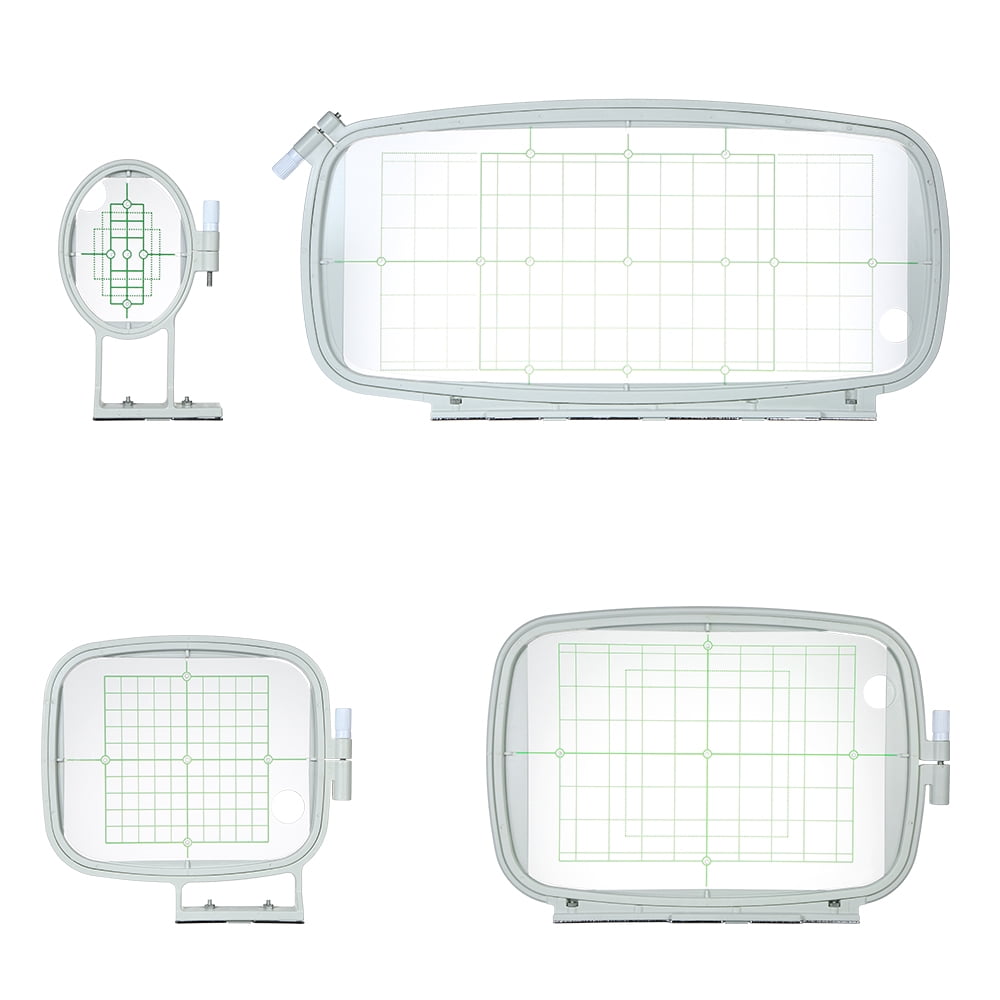 4pcs/set Embroidery Machine Hoop Frame Set Sew Tech Hoops Sewing ...