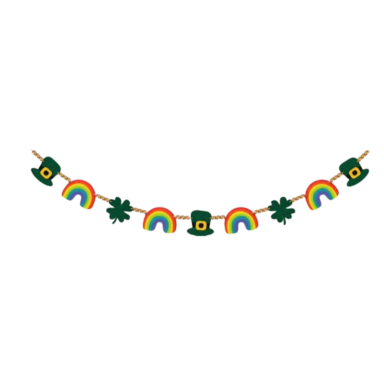 Click here for Chanana St. Patricks Day Banner Decorations Felt S... prices