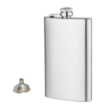 Maxam 12oz Stainless Steel Flask - Walmart.com