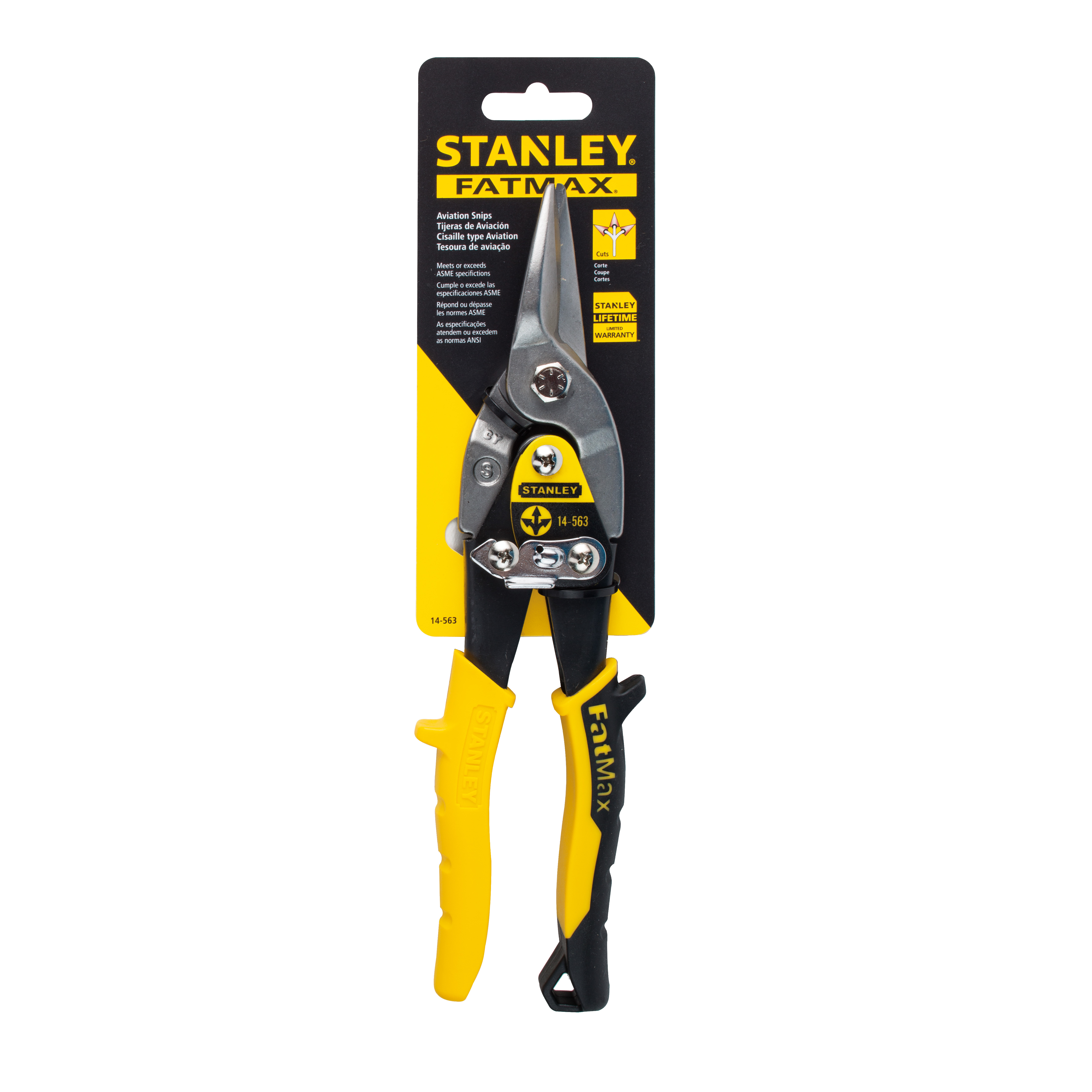 STANLEY 14 563W FatMax Straight Aviation Snips Hand Tool Nippers