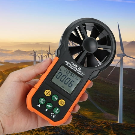 Anemometer Digital Anemometer With Temperature Humidity Testing Wind ...