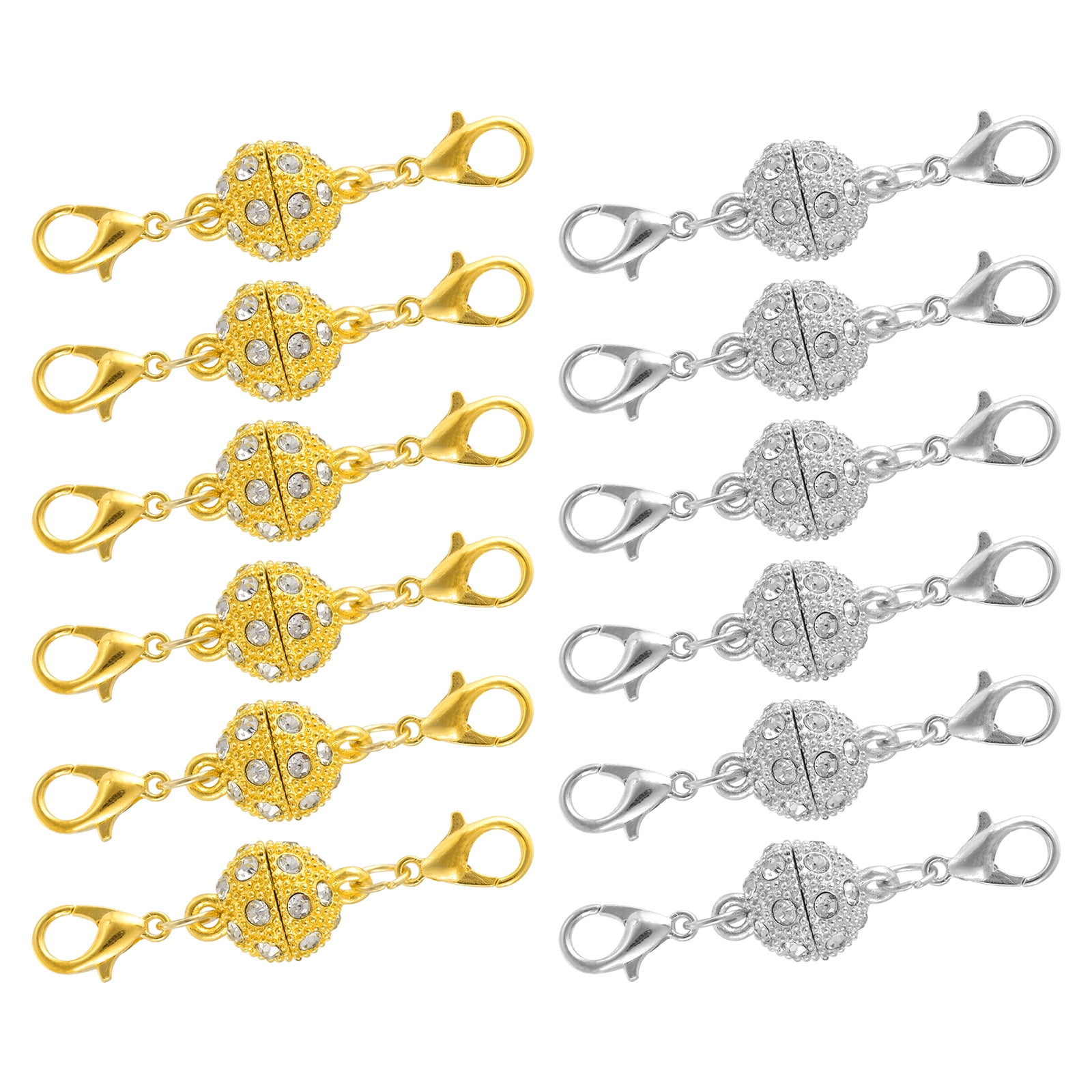 Click here for Unique Bargains 12pack Magnetic Jewelry Clasps Bal... prices