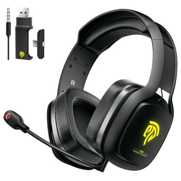 BINNUNE Wireless Gaming Headset with Microphone for PS5 PS4 Switch PC ...