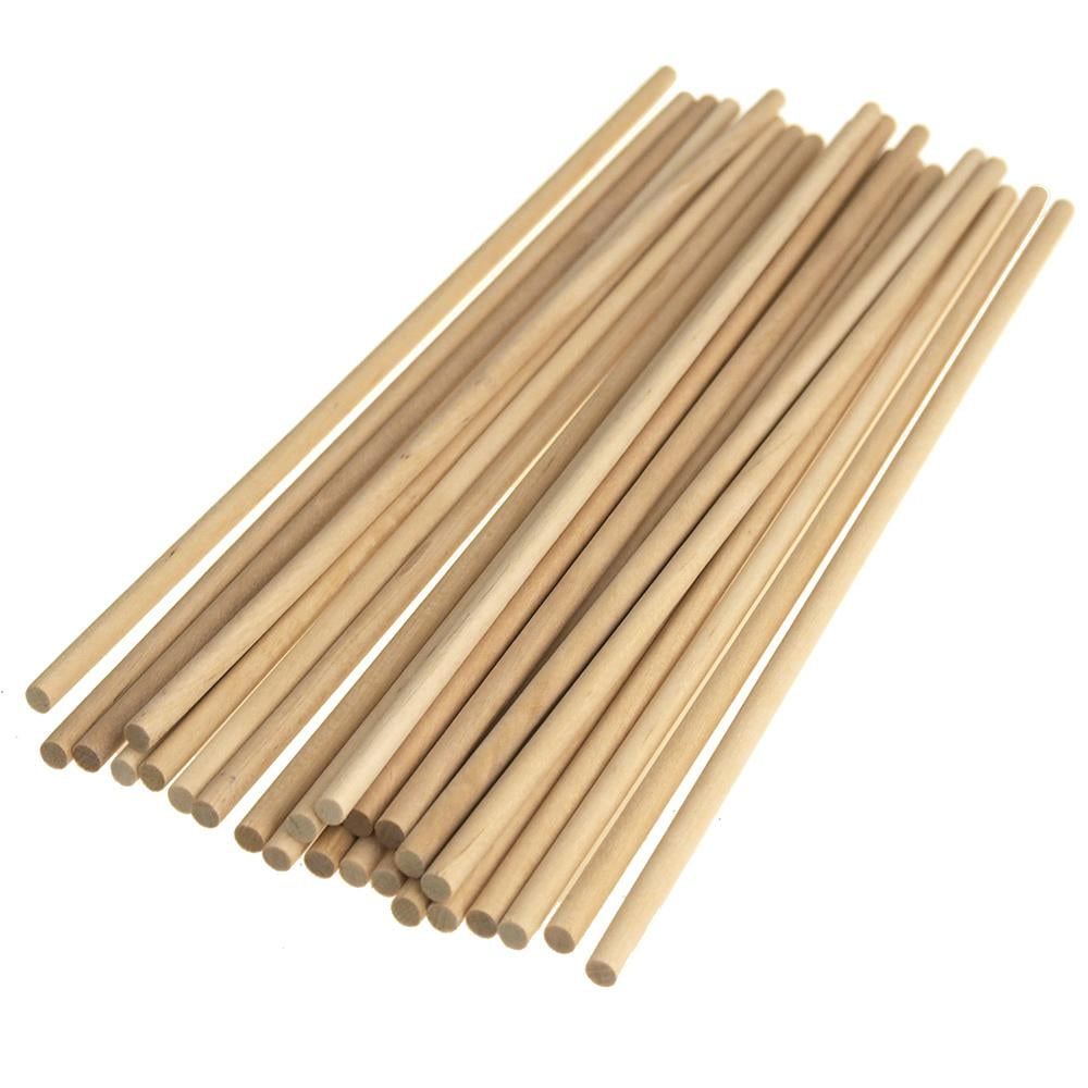 Wooden Craft Dowel Sticks, Natural, 10-Inch, 25-Piece - Walmart.com