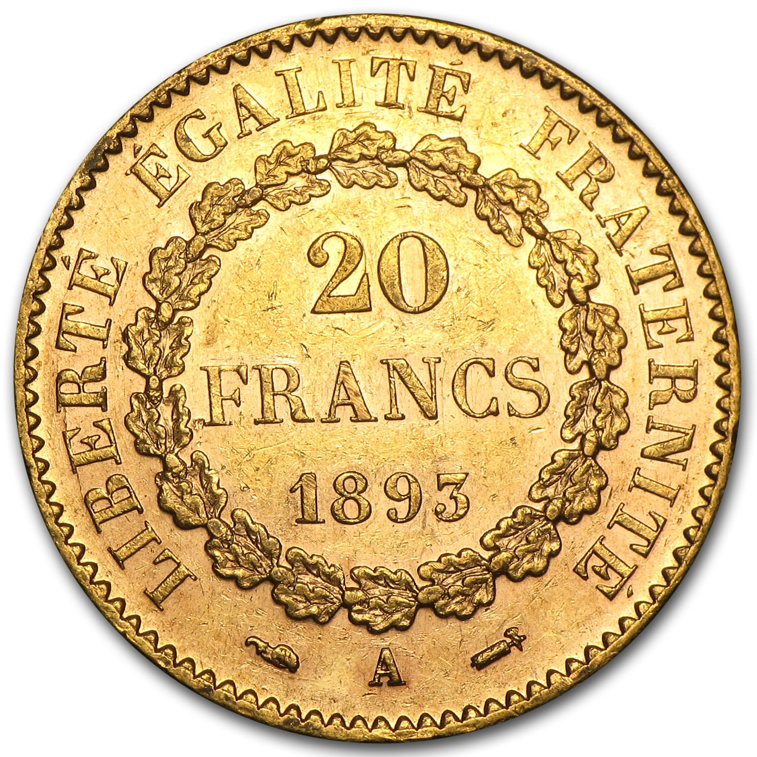 1897 20 Francs Gold Coin