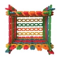 Roylco Structure Sticks – 400 Piece Flexible Twist & Snap Building Set ...
