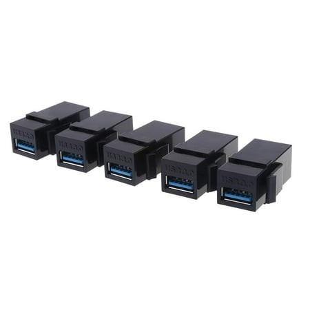 (5 Pack) USB 3.0 Coupler - Type A USB Coupler Female to Female Adapter ...