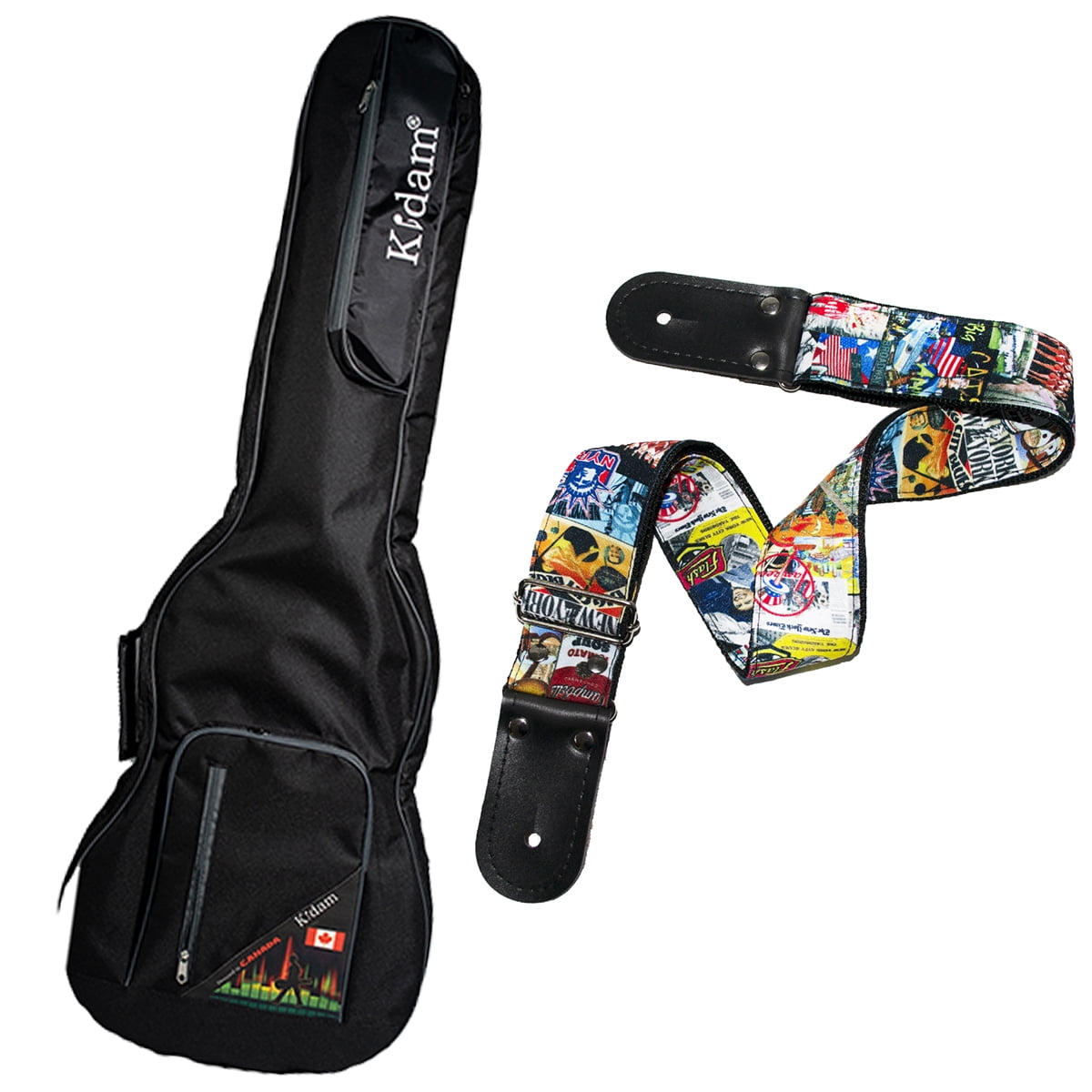 PAQUETE Estuche para Bajo Electrico Funda para bajo electrico Gig bag ...