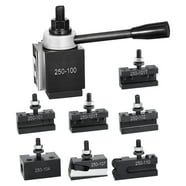 findmall AXA Size 250-111 Wedge Type Tool Post Set for Lathe 6-12"+2 ...