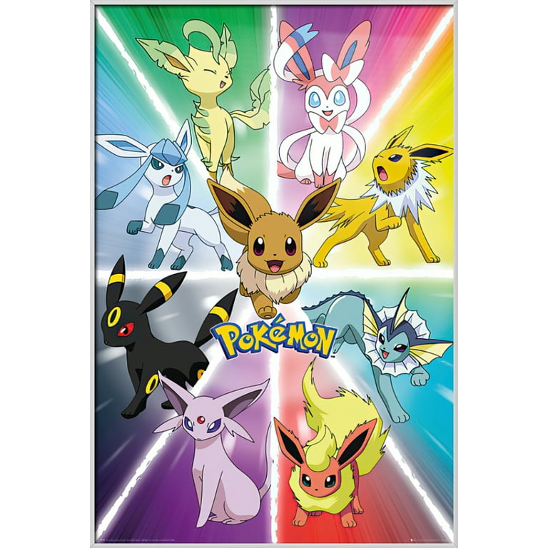Pokemon Eevee Evolutions Shiny
