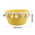 2Pcs Woven Storage Basket under $5! Kadlawus Easter Eggs Storage Basket ...