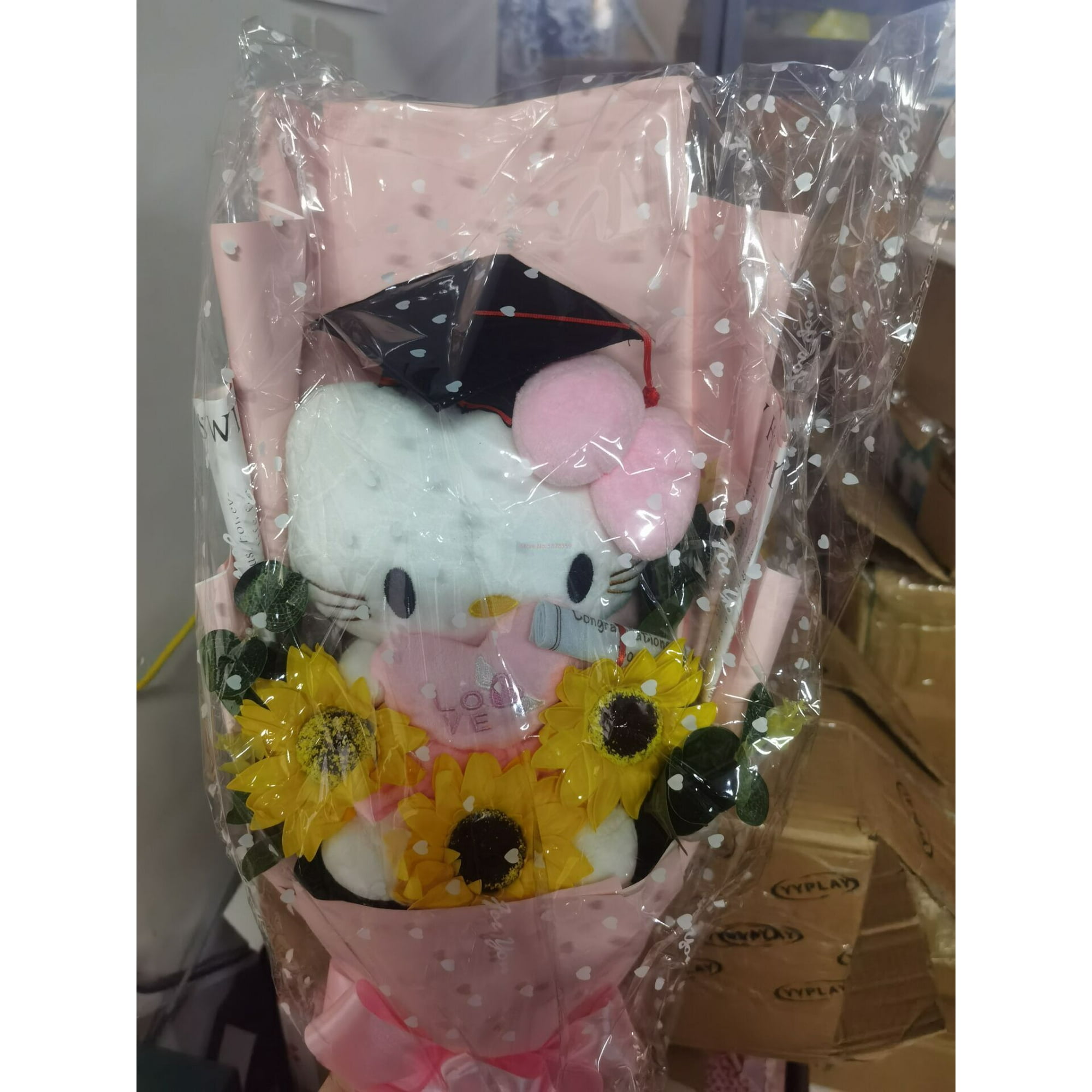 Click here for Mke Sanrio Hello Kitty Graduation Hat Bouquet Plus... prices