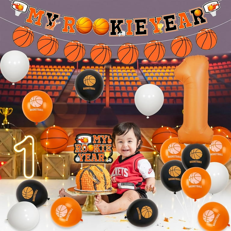 Basketball 1st Birthday Theme Basketball Party Idea: March Maddness